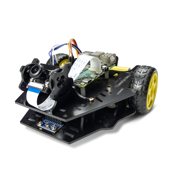 AI Robot Kit V2 com Raspberry Pi 4 4GB - Kit Raspberry Pi - RoboCore