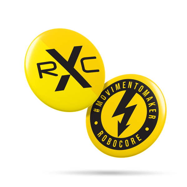 Combo: Bottons RoboCore - MakerStyle - RoboCore