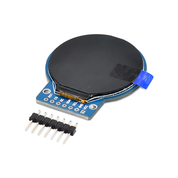 Display IPS 1.28 Redondo RGB - Displays - RoboCore