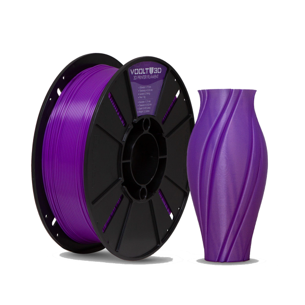 Filamento PLA Voolt3D 1.75mm 1kg - Roxo - Filamentos PLA - RoboCore