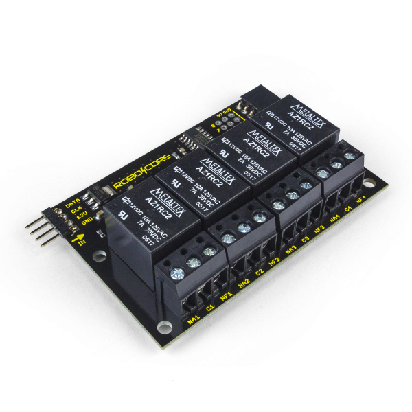 Módulo Relé Serial - Controladores e Drivers - RoboCore