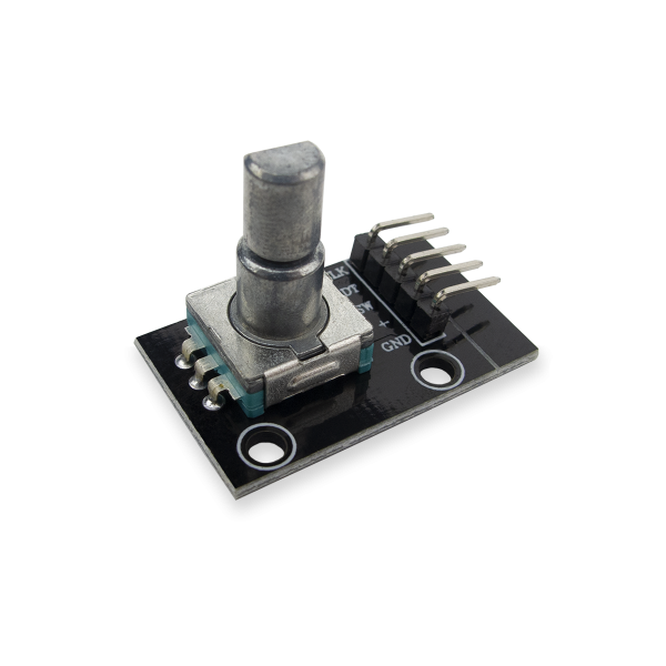 Encoder Decoder KY-040 Rotacional - Resistores e Potenciômetros - RoboCore